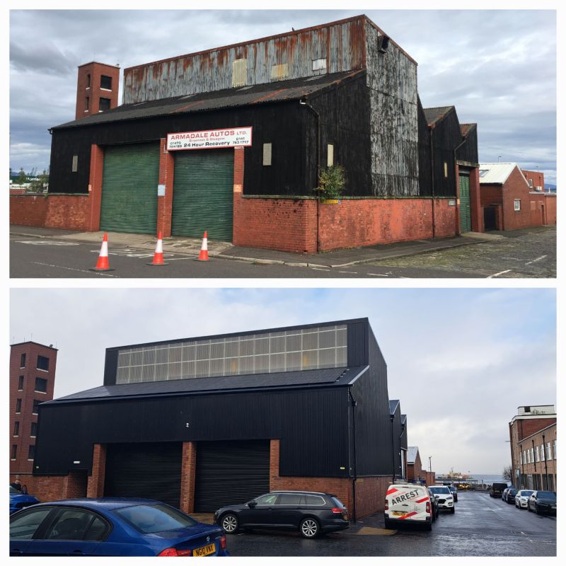 Inverclyde Shed - Armour Construction Consultants